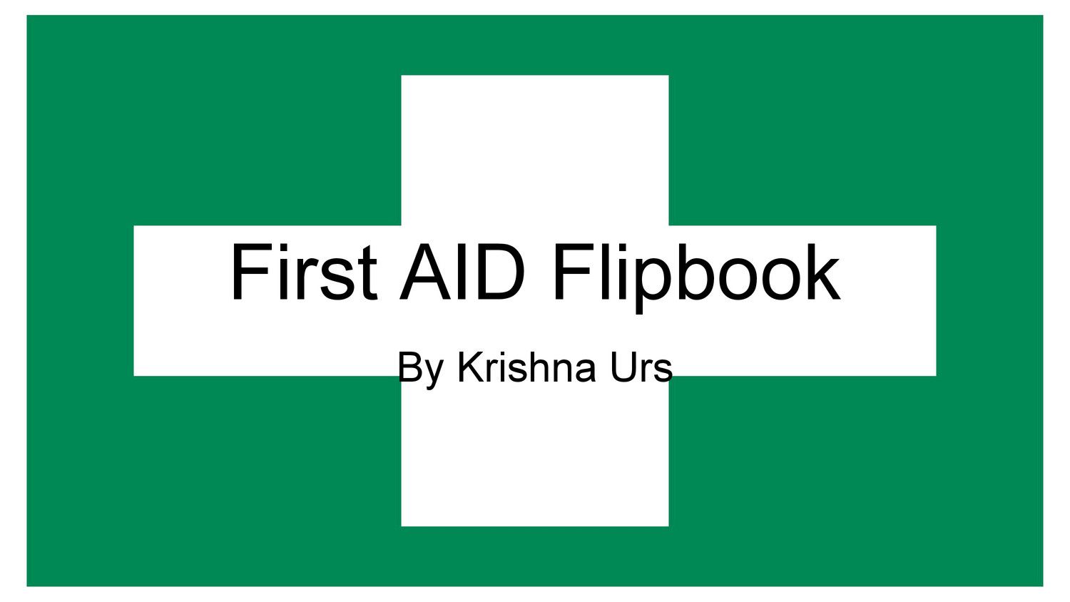 First AID Flipbook by kangz - Flipsnack