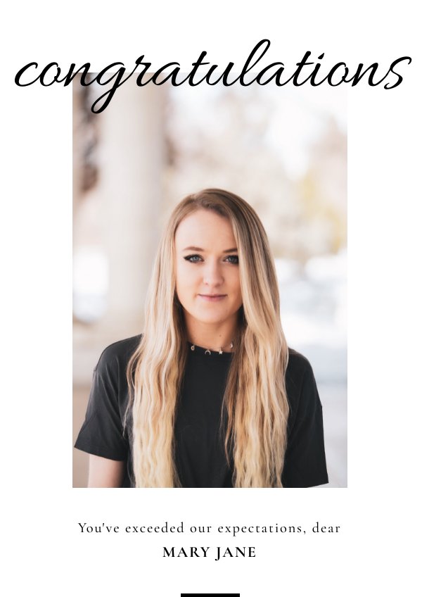 Congratulations Card Design for Graduation by Flipsnack templates ...