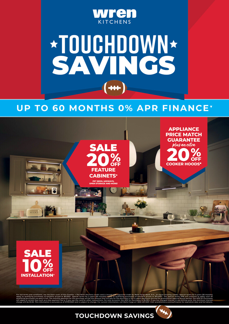 Touchdown Savings Gazette by Wren Kitchens - Flipsnack