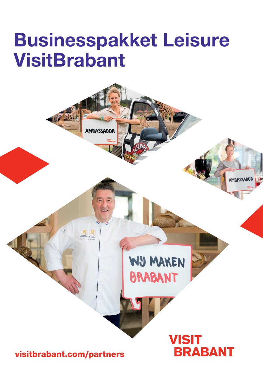 VisitBrabant folder Businesspakket Leisure by VisitBrabant - Flipsnack