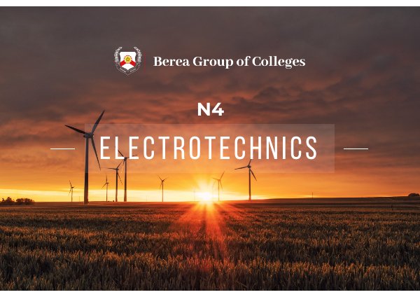 N4 Electrotechnics by E-Publishing - Flipsnack