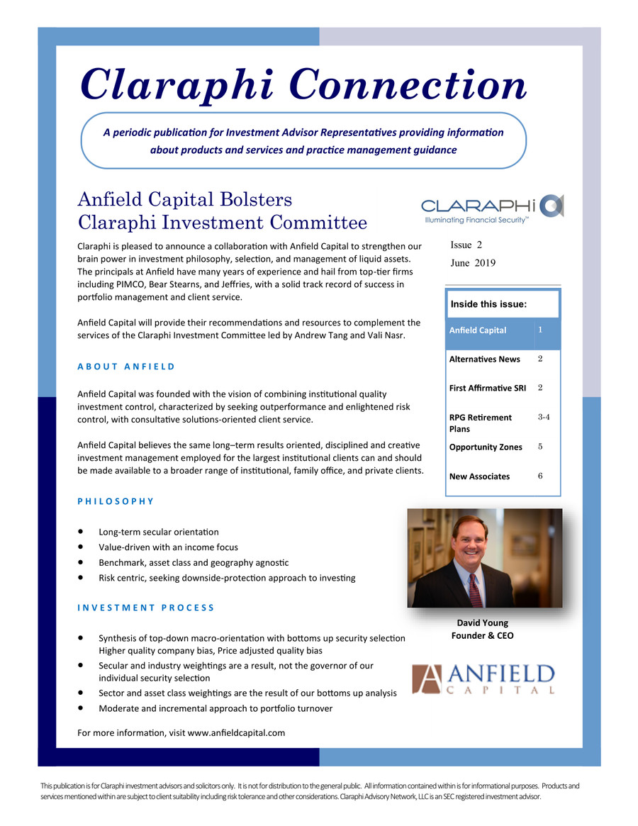 Claraphi Connection Issue 2 - June 2019 by Roxanna M Guinan - Flipsnack