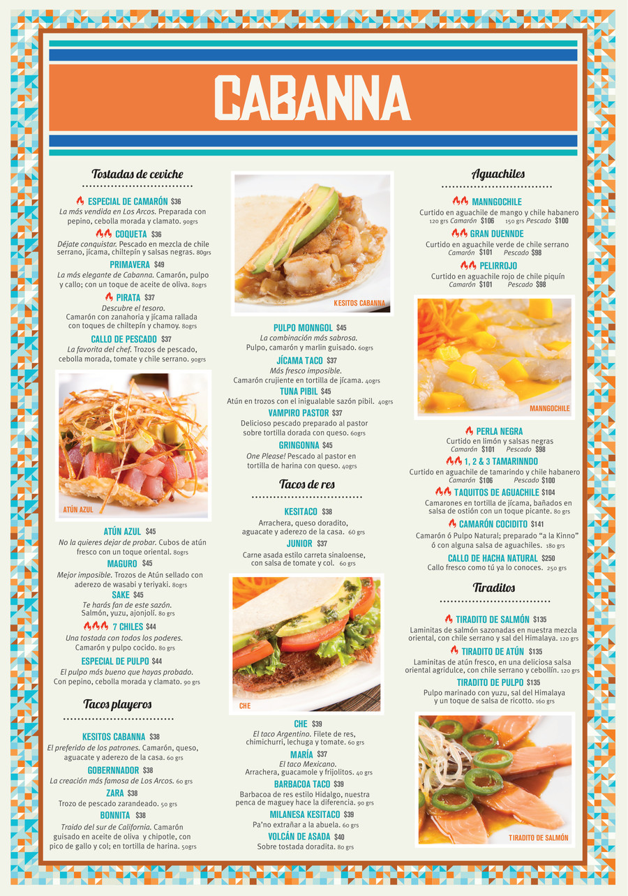 Menú Cabanna Culiacán by Cesar Chaidez - Flipsnack