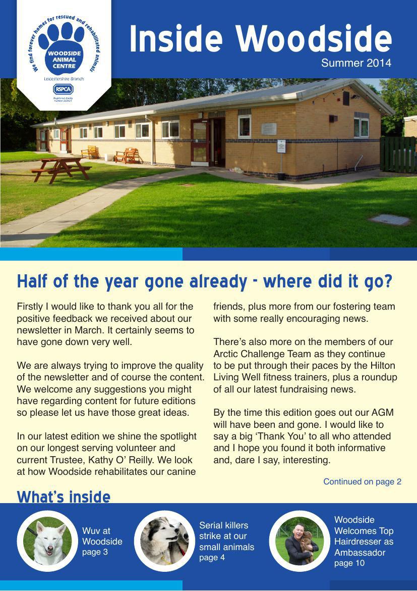 RSPCA newsletter-5 print by gary - Flipsnack