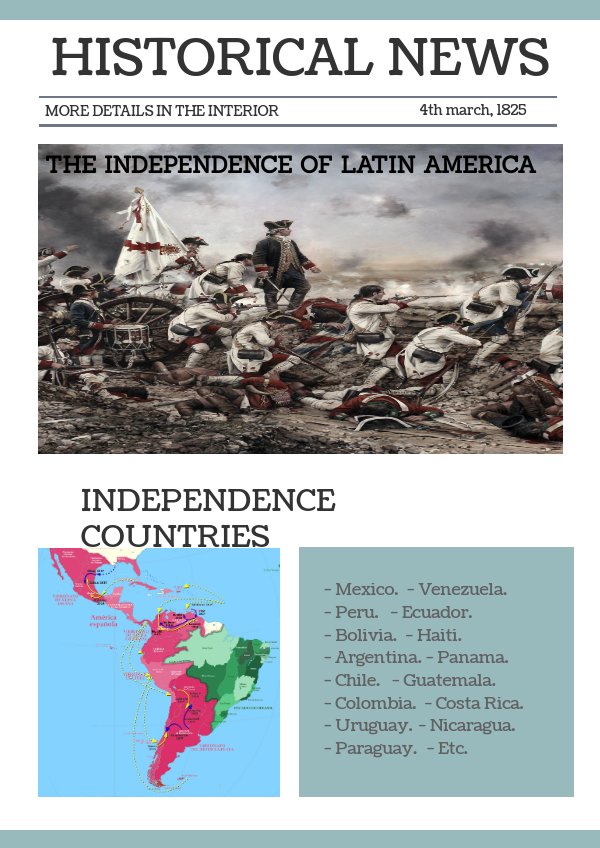 The independence of Latin America. by Nerea Govi - Flipsnack
