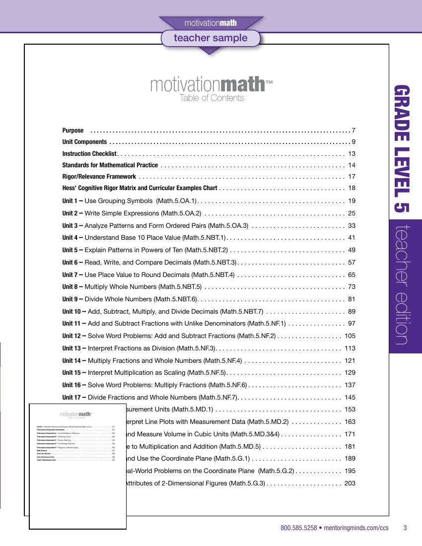 CCS Motivation Math Level 5 TE by MentoringMinds - Flipsnack