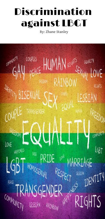 Discrimination of LGBT Community Brochure by Zhane Stanley - Flipsnack