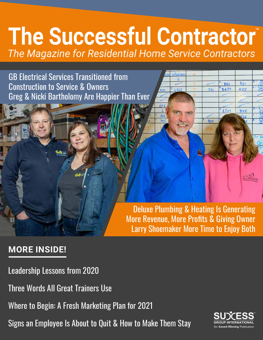 Successful Contractor Vol 1 Issue 1 by SGI - Flipsnack
