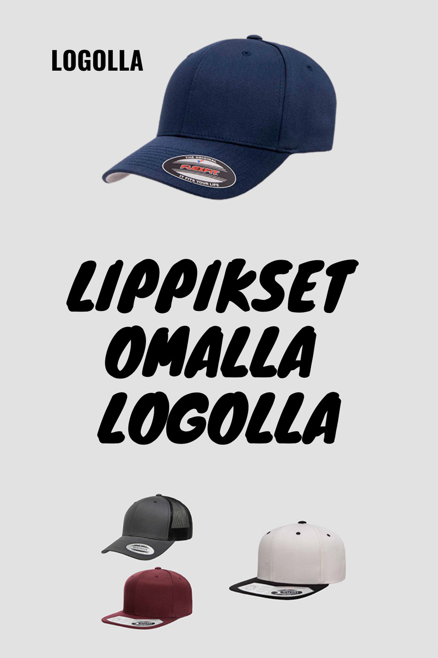 Lippikset omalla logolla by Logolla - Flipsnack