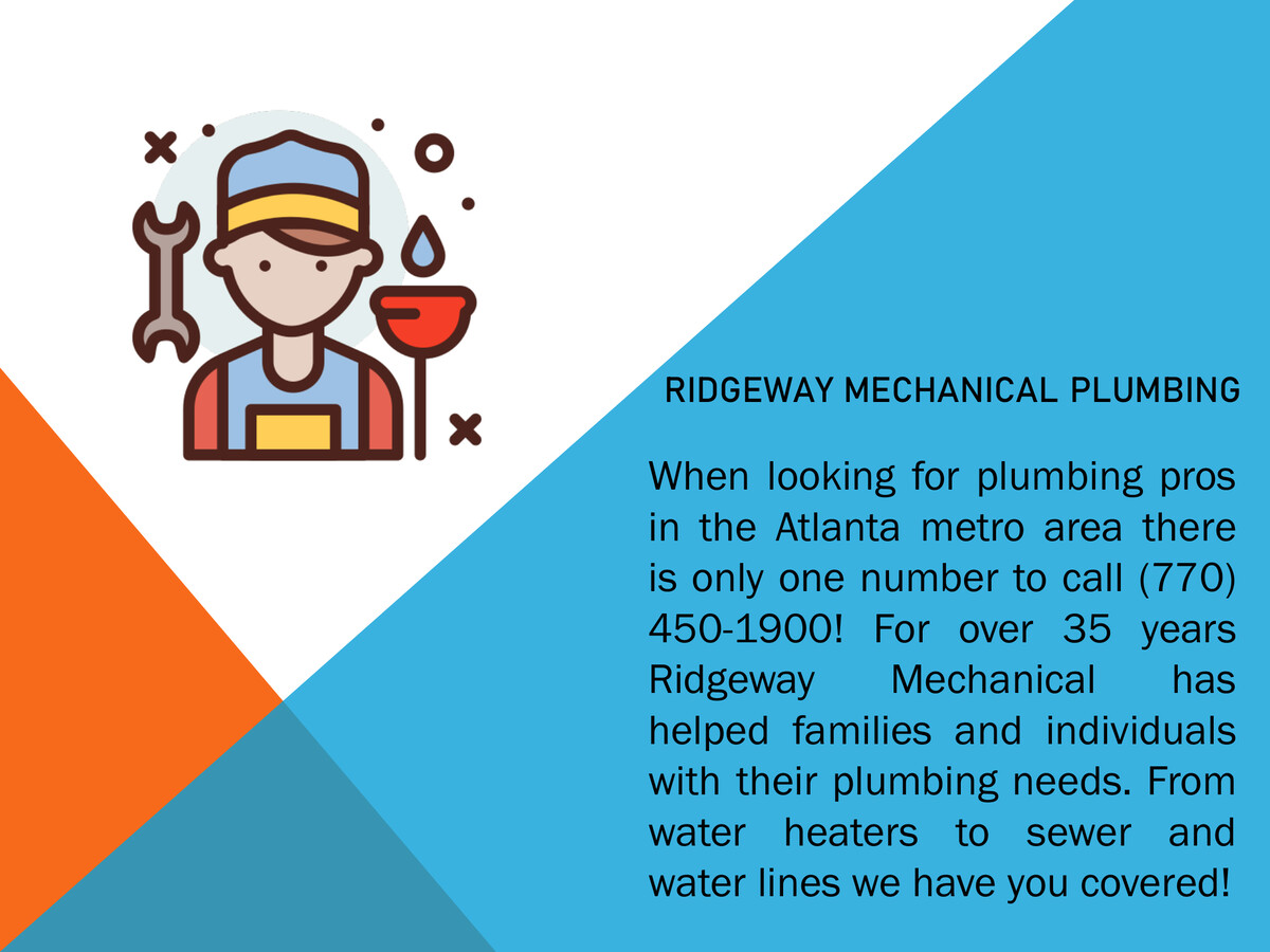 Day in and day out Same Day Emergency Plumber Atlanta by Ridgeway ...