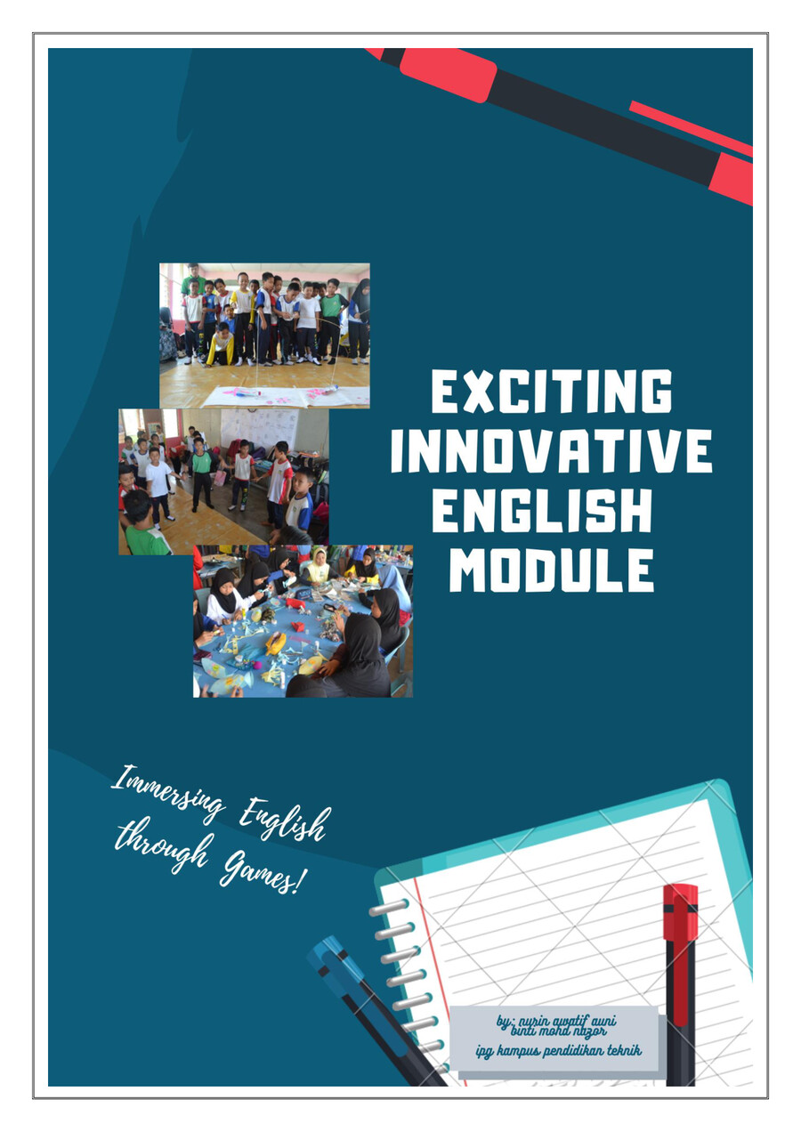 EXCITING INNOVATION ENGLISH MODULE by Awatif Auni - Flipsnack