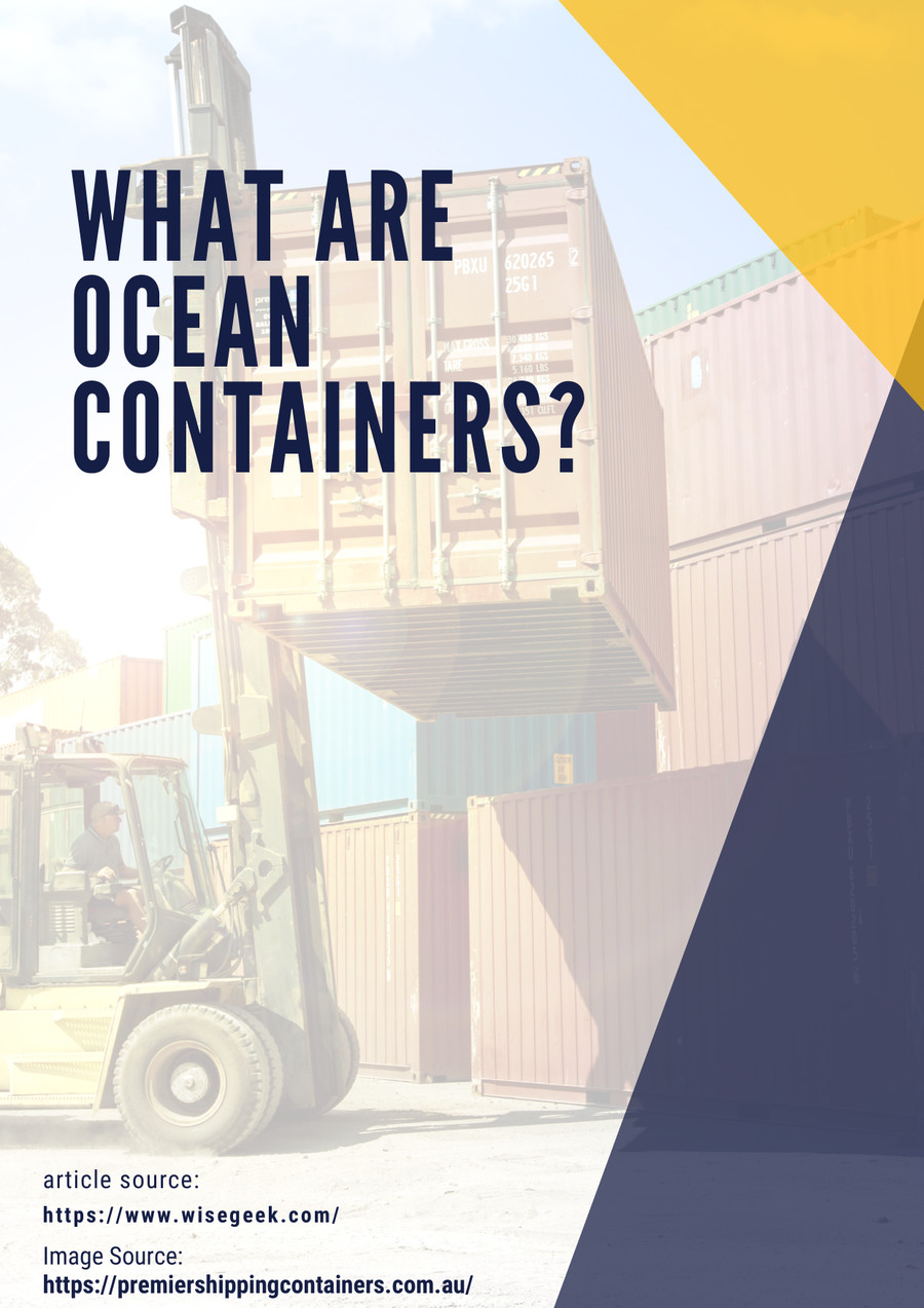 What are Ocean Containers? by Luke Gunning - Flipsnack