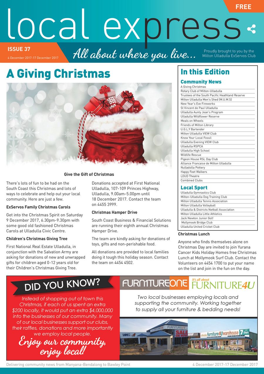 Issue 37 of the Local Express by Local Express... - Flipsnack