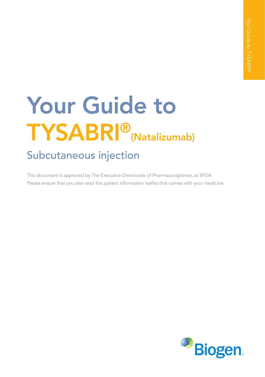 SA-Your Guide to TYSABRI_Eng2023-ENG by Biogen... - Flipsnack