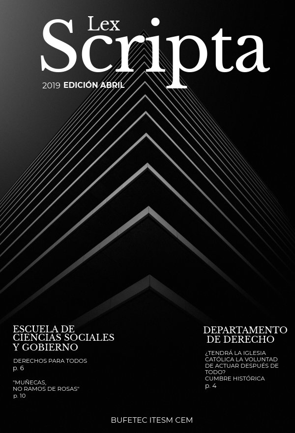 Tercera edición Lex Scripta | abril by lexscripta - Flipsnack