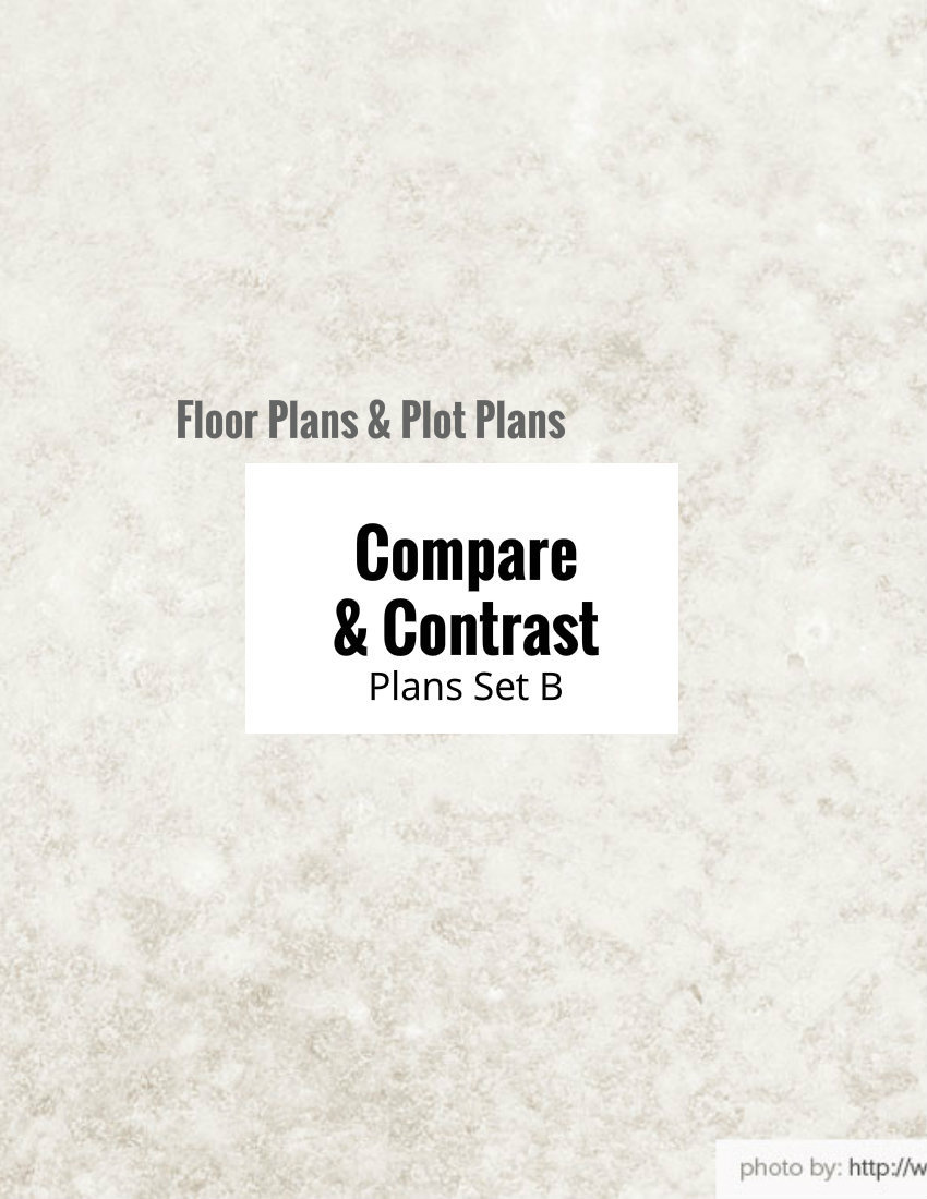 Types of Plans: Compare & Contrast Floor Plan vs. Plot Plan (B) by ...