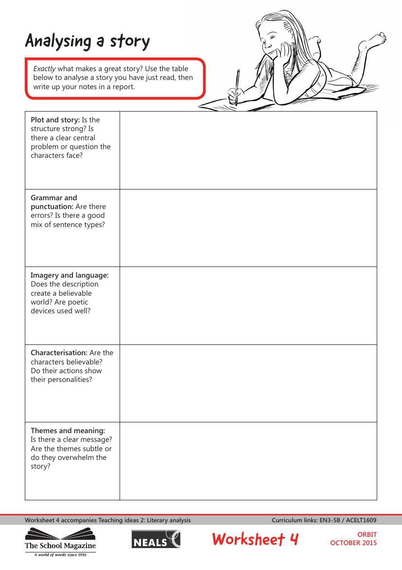 Analysing a Story by Gemma Grace Brettle - Flipsnack