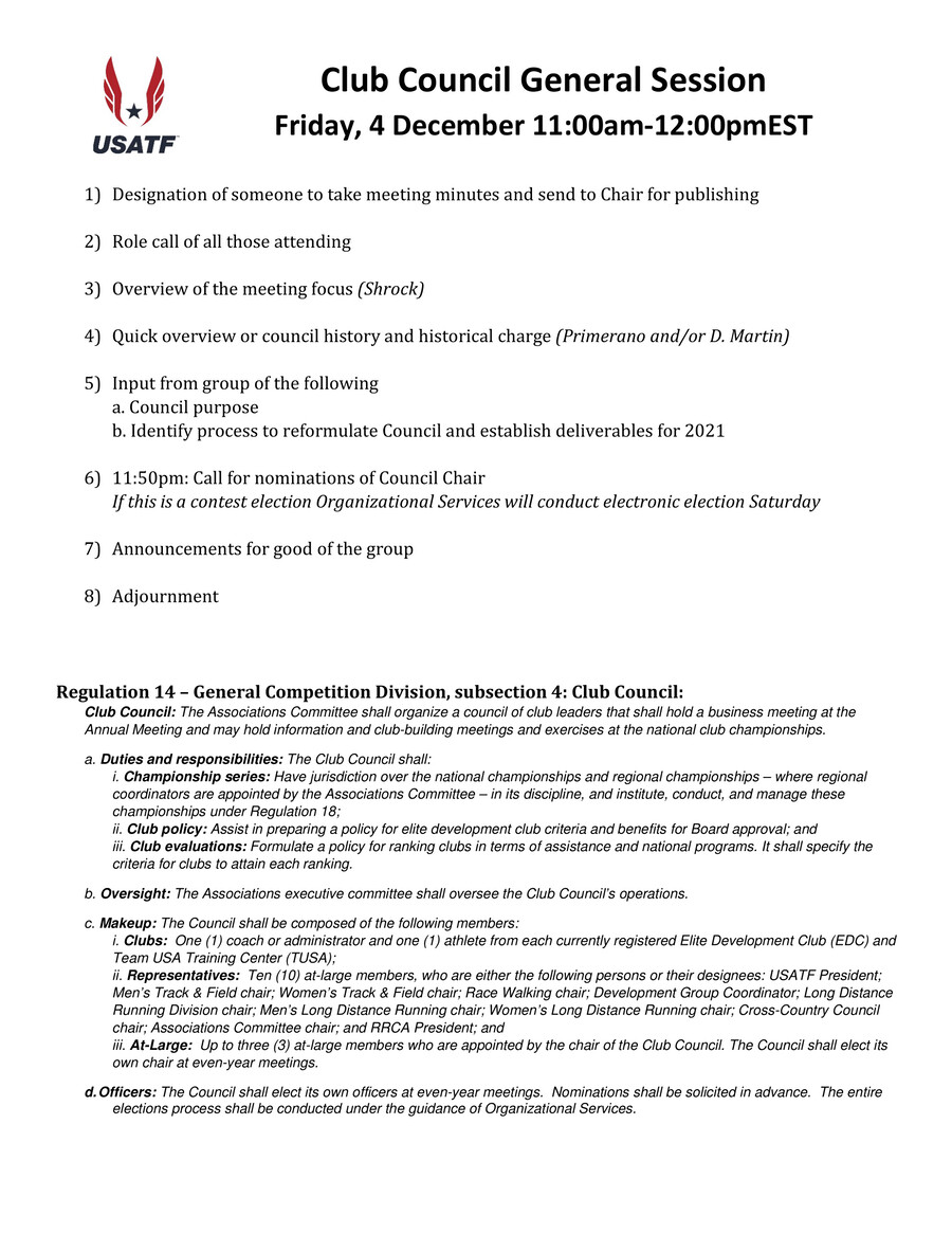Club Council Agenda by sarah.linehan - Flipsnack