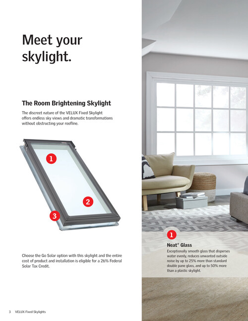 Fixed Skylights Product Guide by VELUX Skylights