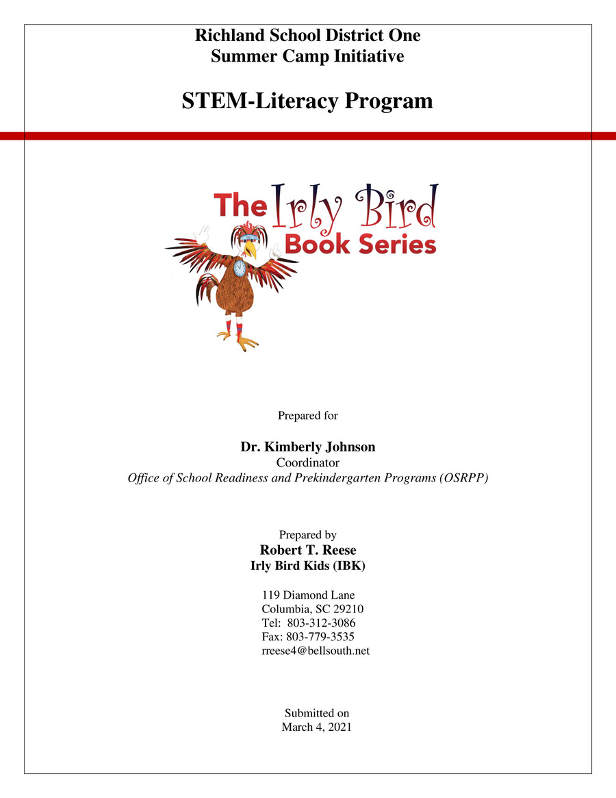 STEM-Literacy Summer Camp Proposal by... - Flipsnack