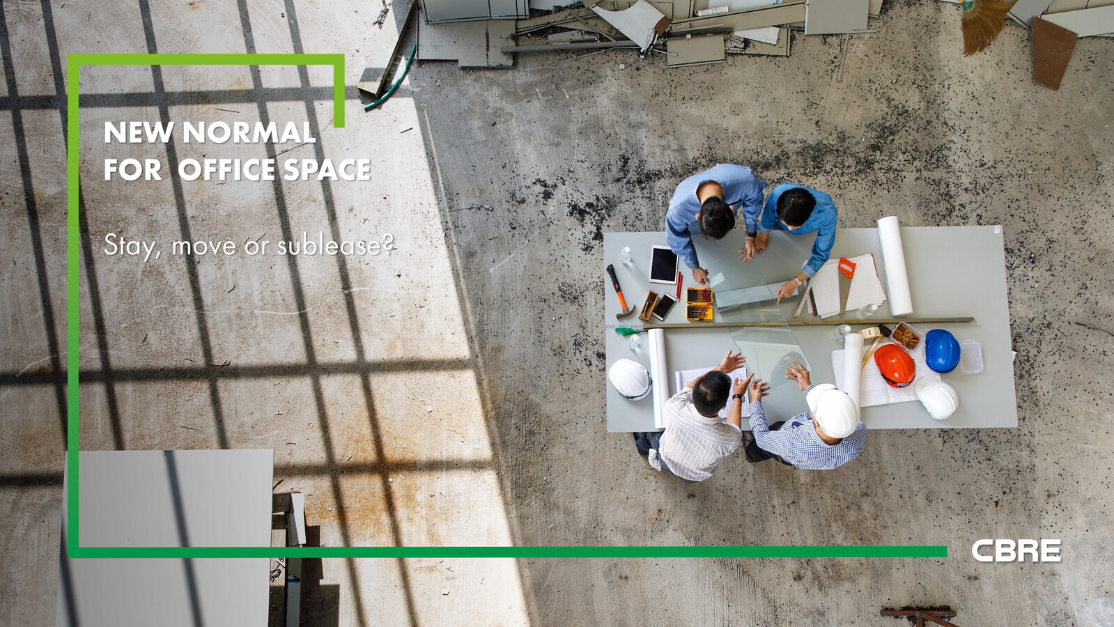 CBRE_New normal for office space_Stay-move-sublease(Septembe by Hana ...