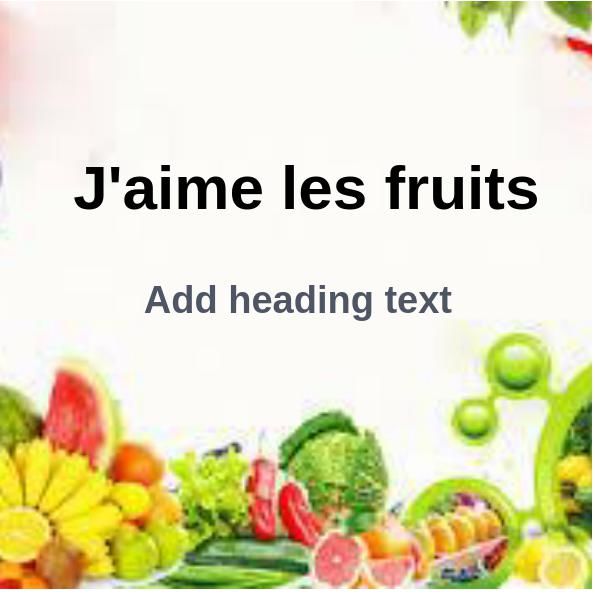 Jaime les fruits by kjkmm - Flipsnack