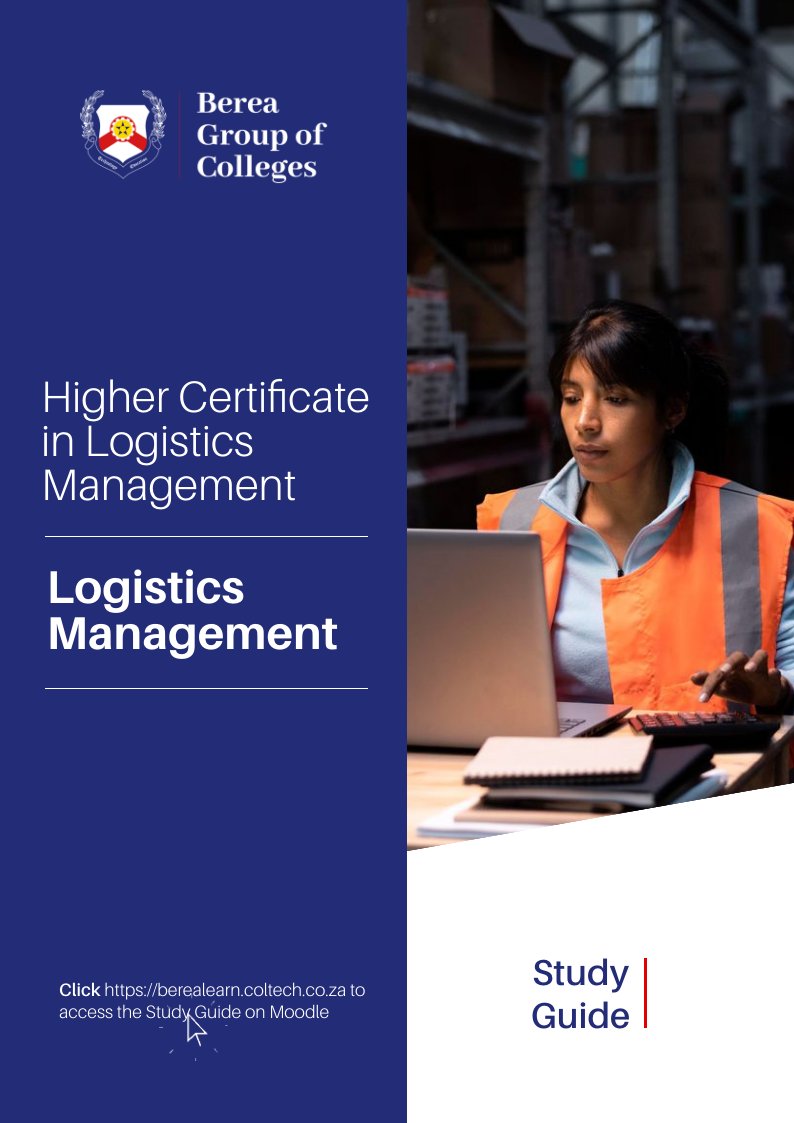 HC Logistics Management (LM) Chapter 1 by E-Publishing - Flipsnack