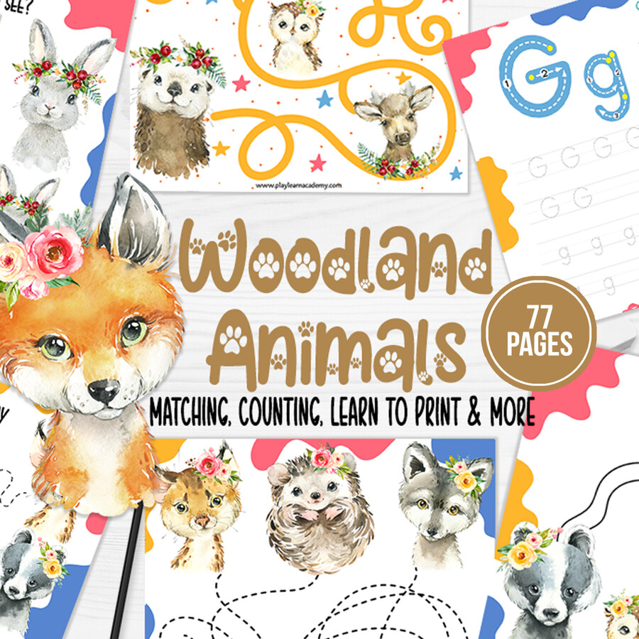 Woodland_Animals_Activities_Book by Kim - Flipsnack