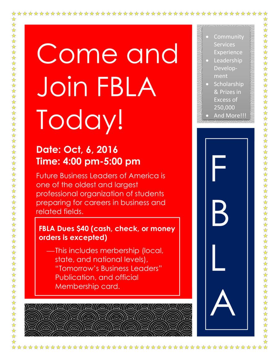 fbla_FLYER sc by Angela Benton - Flipsnack