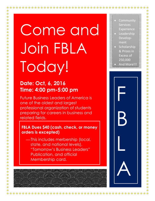 fbla_FLYER sc by Angela Benton - Flipsnack