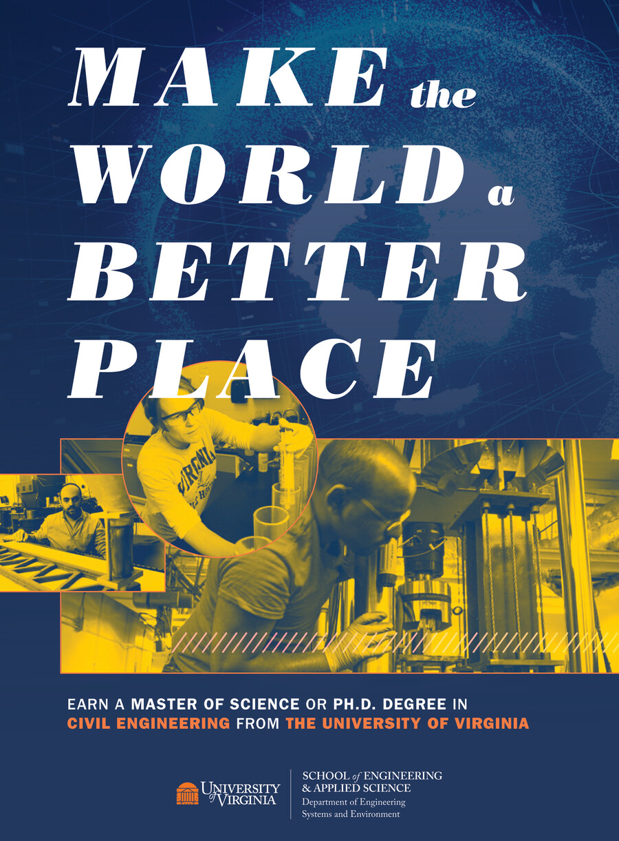 Make the World a Better Place - UVA Civil Engineering by Universit ...