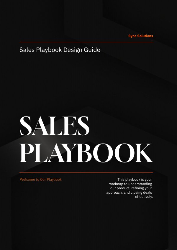 Sales Playbook Design Guide by Flipsnack templates - Flipsnack