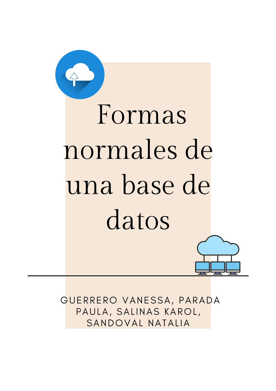 Formas normales de una base de datos by karol... - Flipsnack