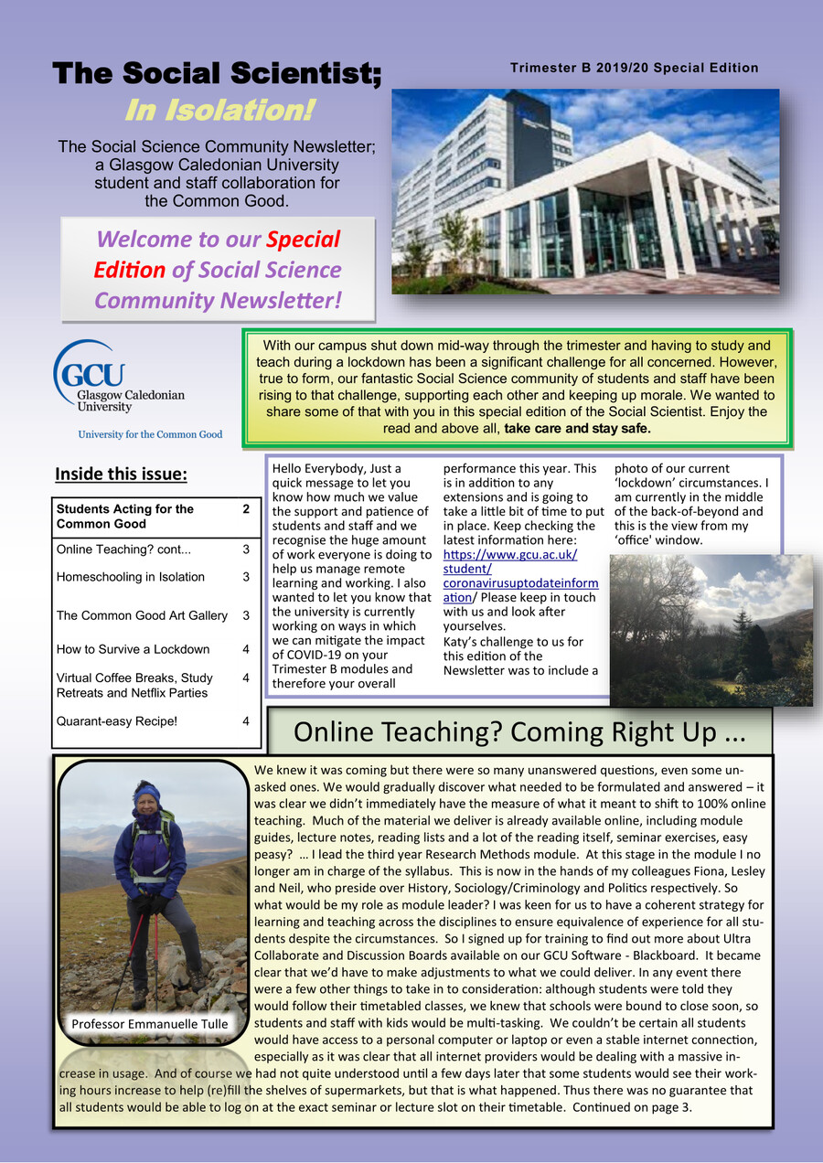 Newsletter Issue - Special Edition by mmcgcu - Flipsnack