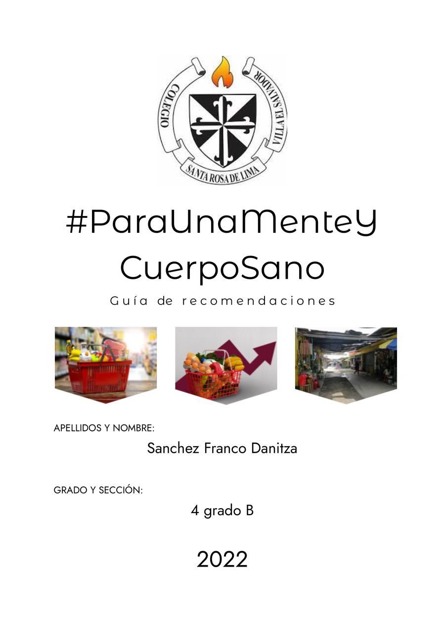 Guía para una canasta básica familiar by Danitza Sanchez - Flipsnack