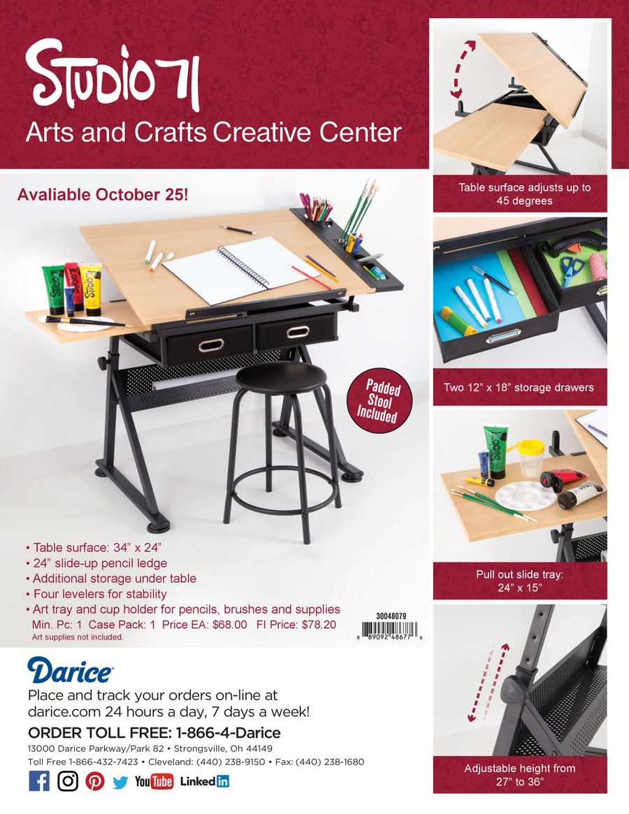 Studio 71 Arts and Crafts Creative Center by Darice Inc - Flipsnack