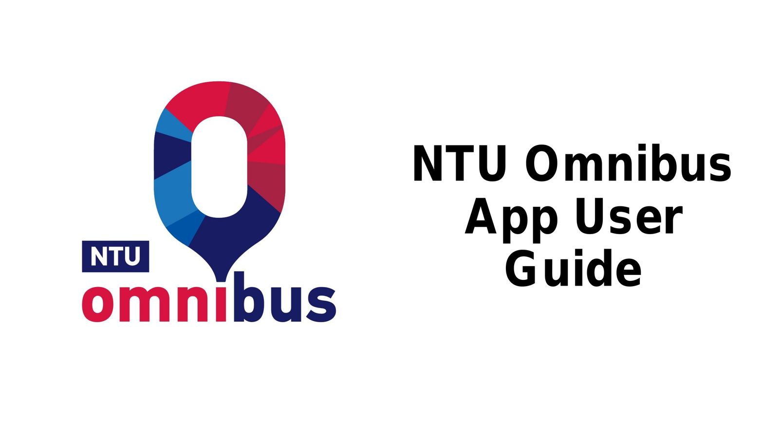 NTU Omnibus App Manual by NTU