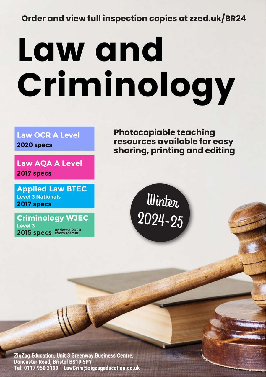Law and Criminology brochure by ZigZag Education - Flipsnack
