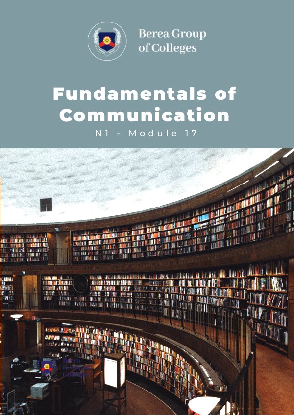 Fundamentals of Communication N1 Module 17 Using reference skill by E ...