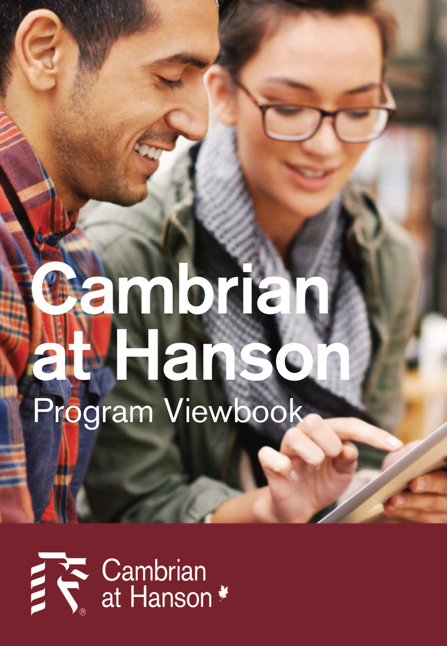 Cambrian at Hanson Program Viewbook by Lucia - Flipsnack