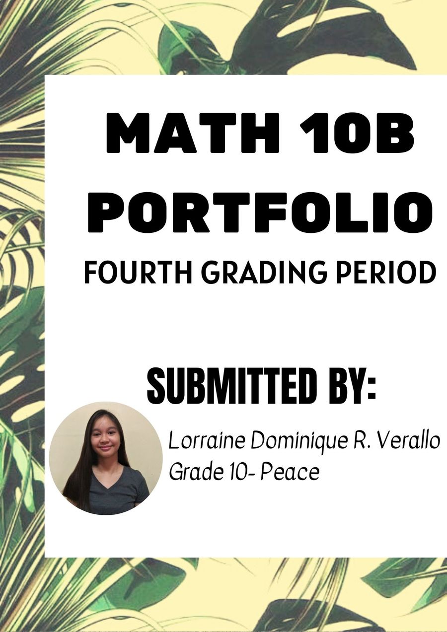 Verallo- Fourth Grading Portfolio by Lorraine Verallo - Flipsnack
