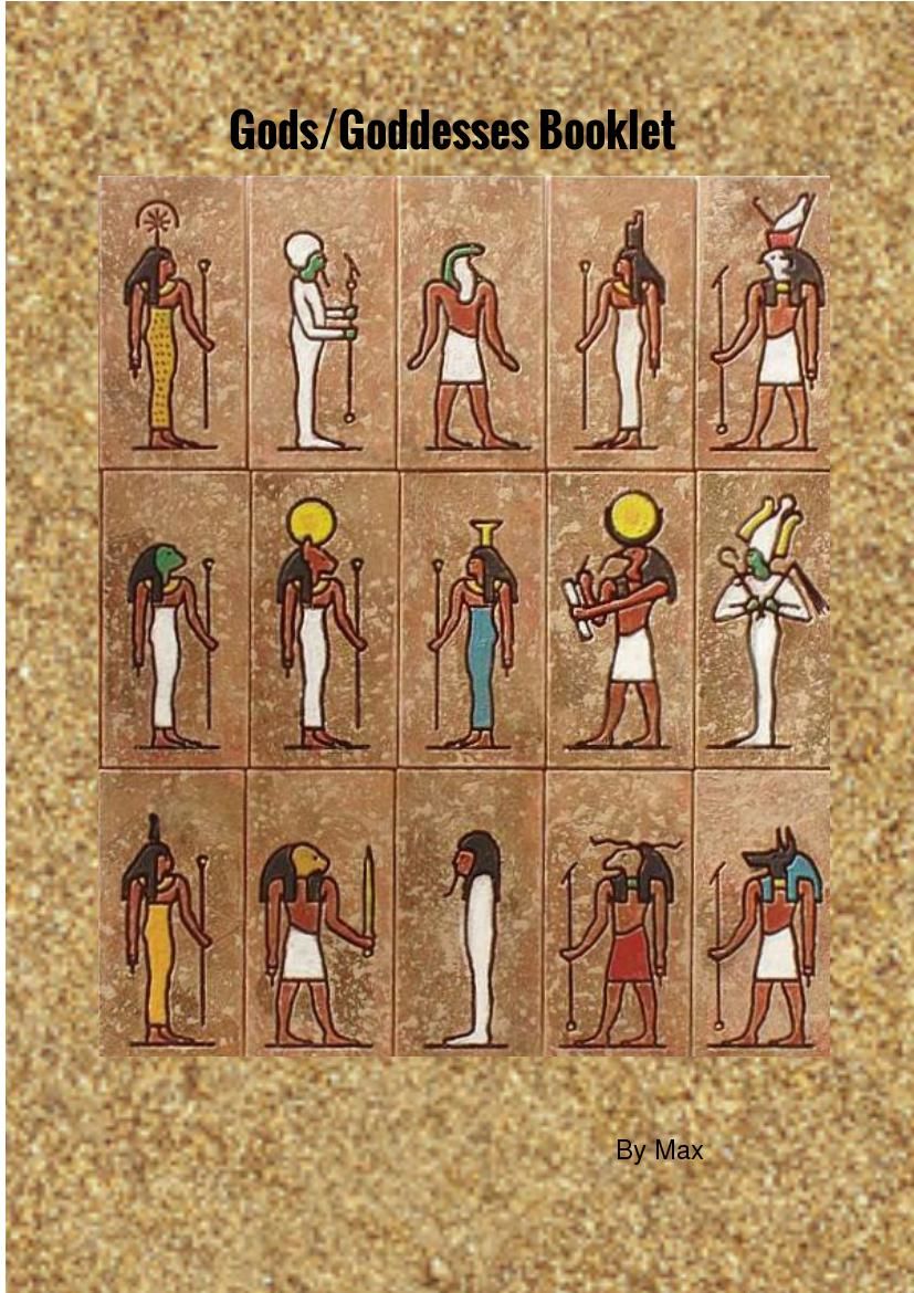 God and Goddesses Booklet by byzantium - Flipsnack