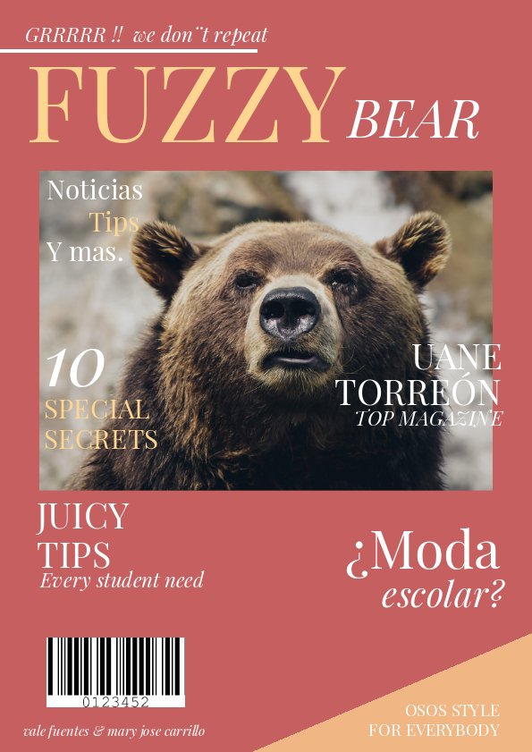 Fuzzy bear magazine by camerondallas - Flipsnack