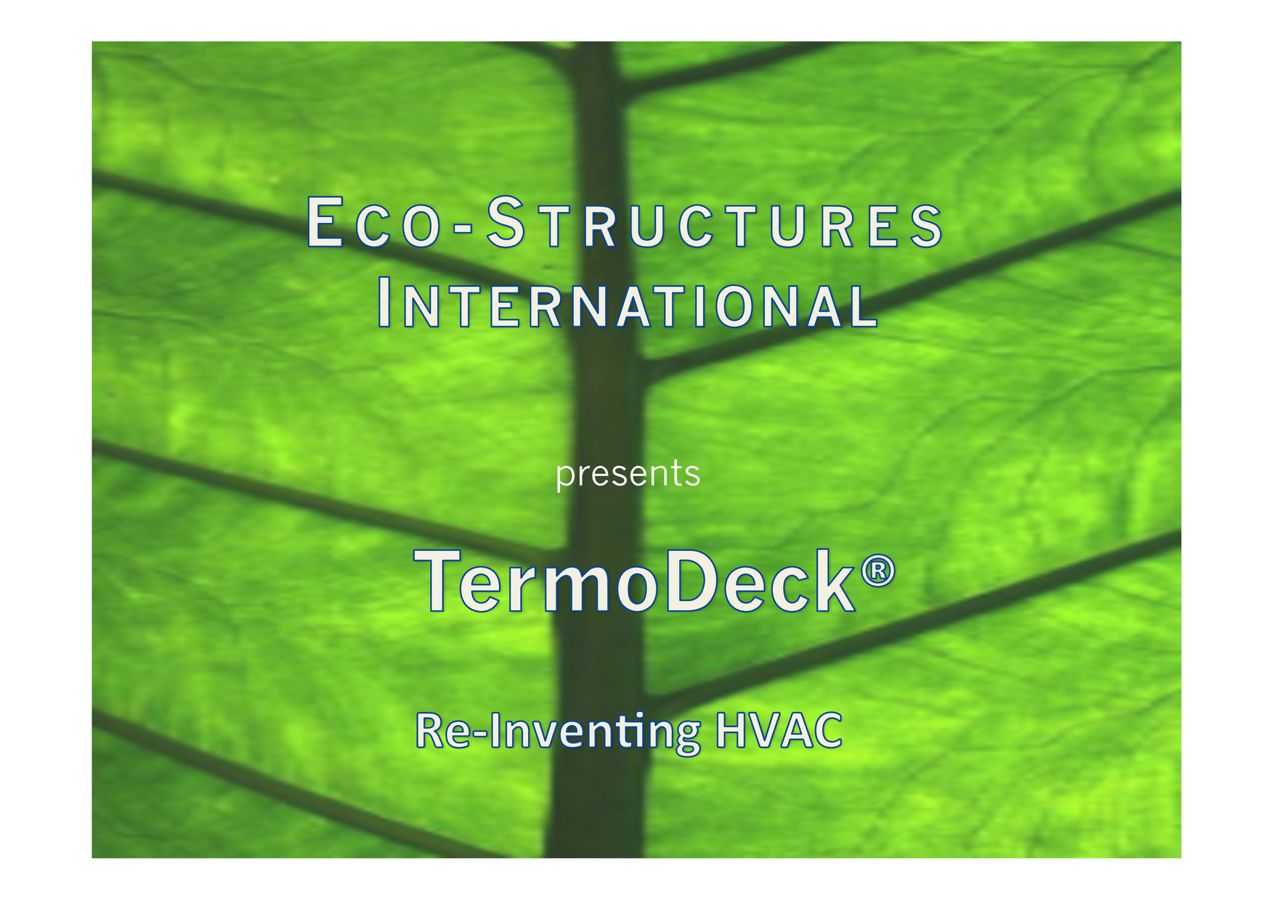 Introduction to TermoDeck by ecostructures - Flipsnack