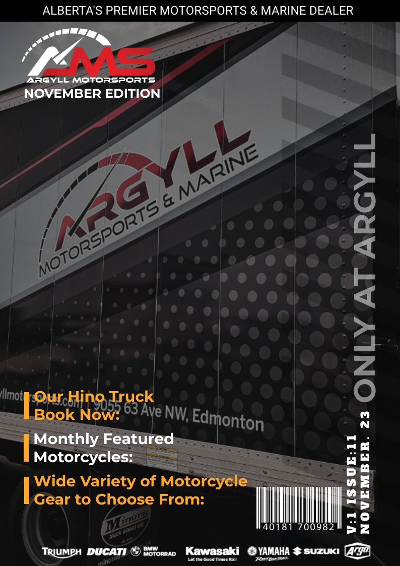Only At Argyll Magazine - Nov by Ron Osias - Flipsnack