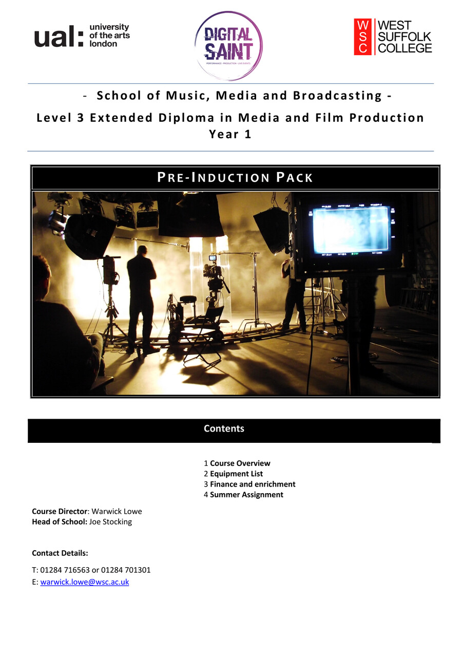Pre-Induction Pack L3 Media (1) by Eastern... - Flipsnack
