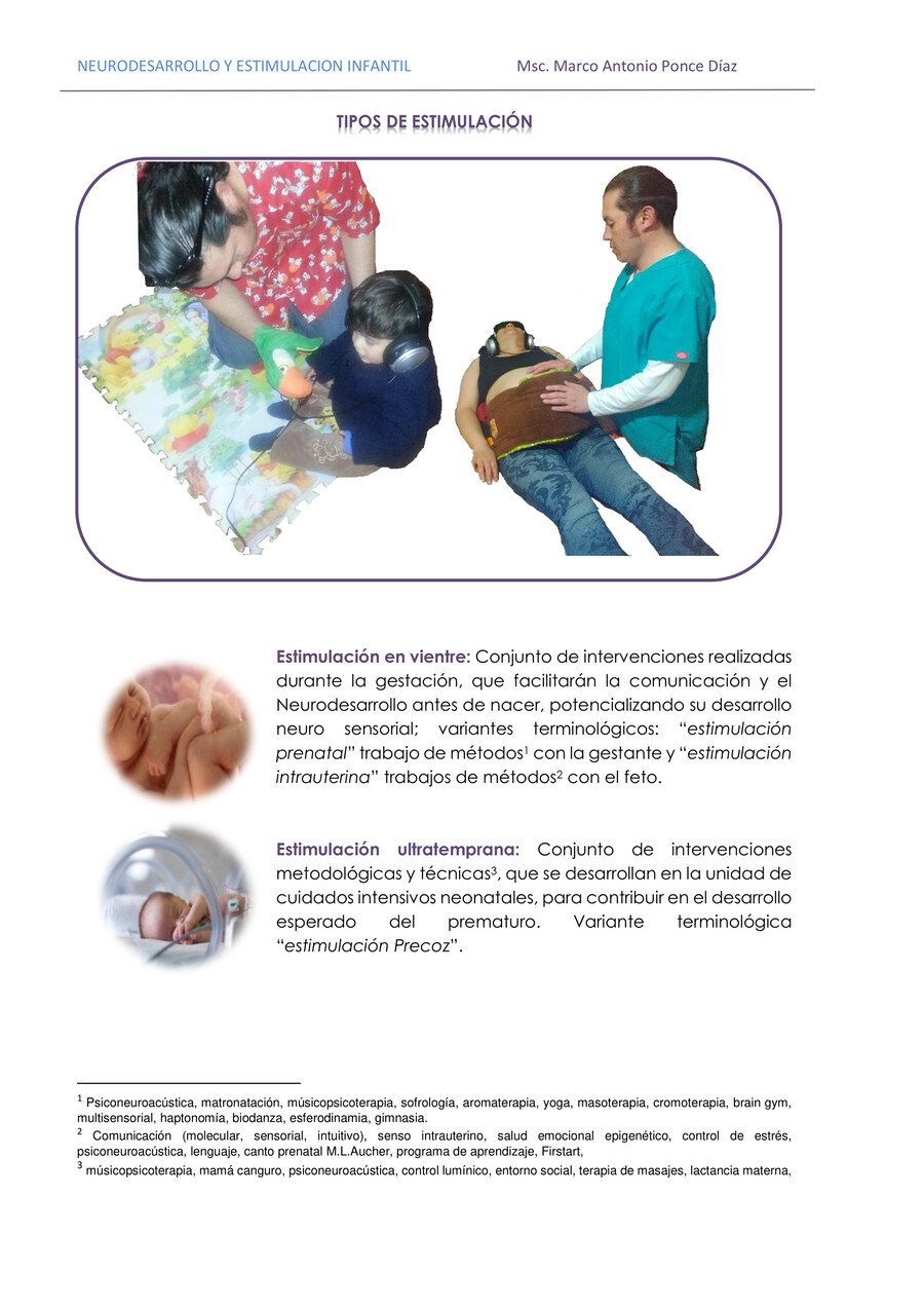 Tipos de estimulación definiciones by marco ponce - Flipsnack