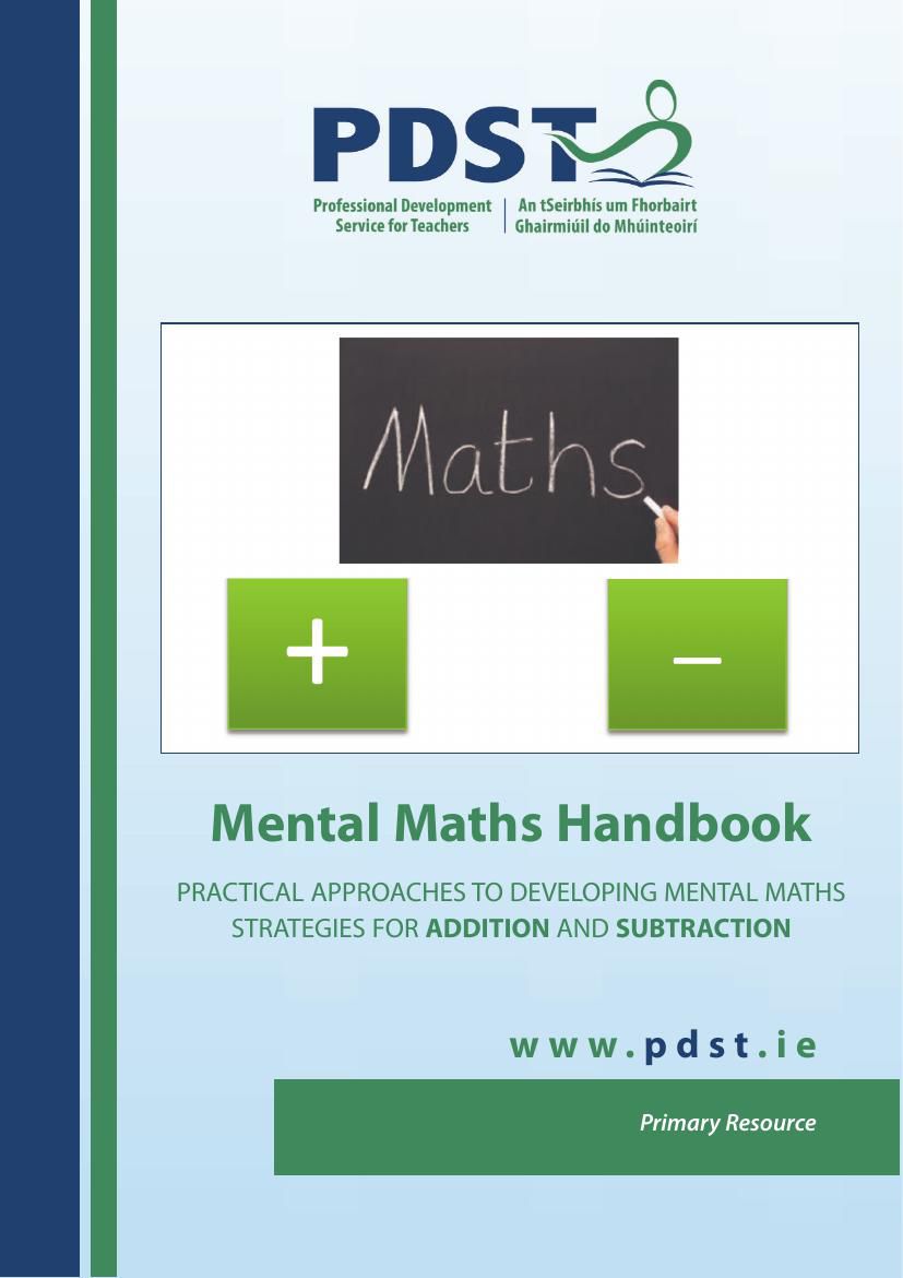 PDST Mental Maths Handbook by PDST - Flipsnack