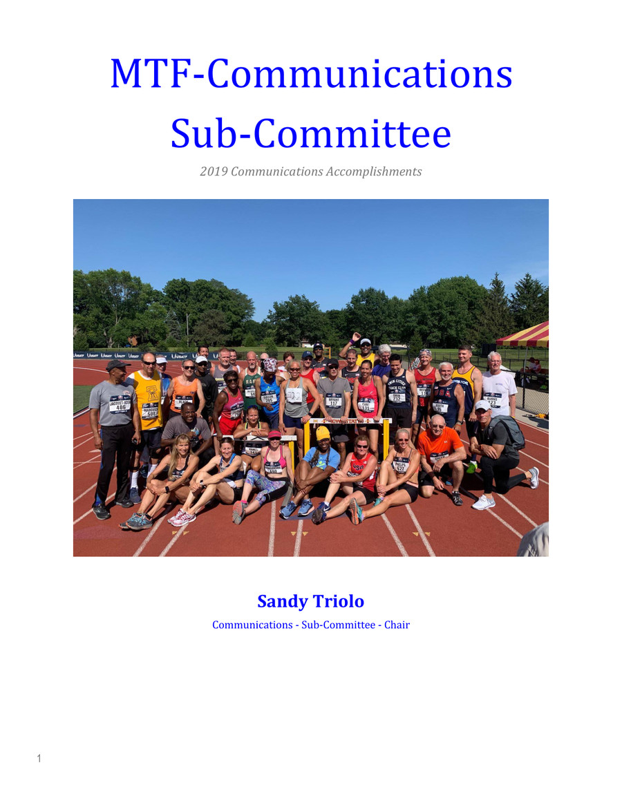 MTF Communications 2019 Report by sarah.linehan - Flipsnack