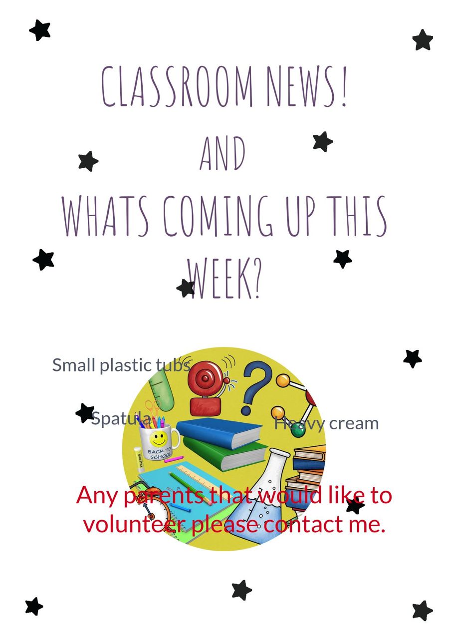 Classroom News by Heather - Flipsnack